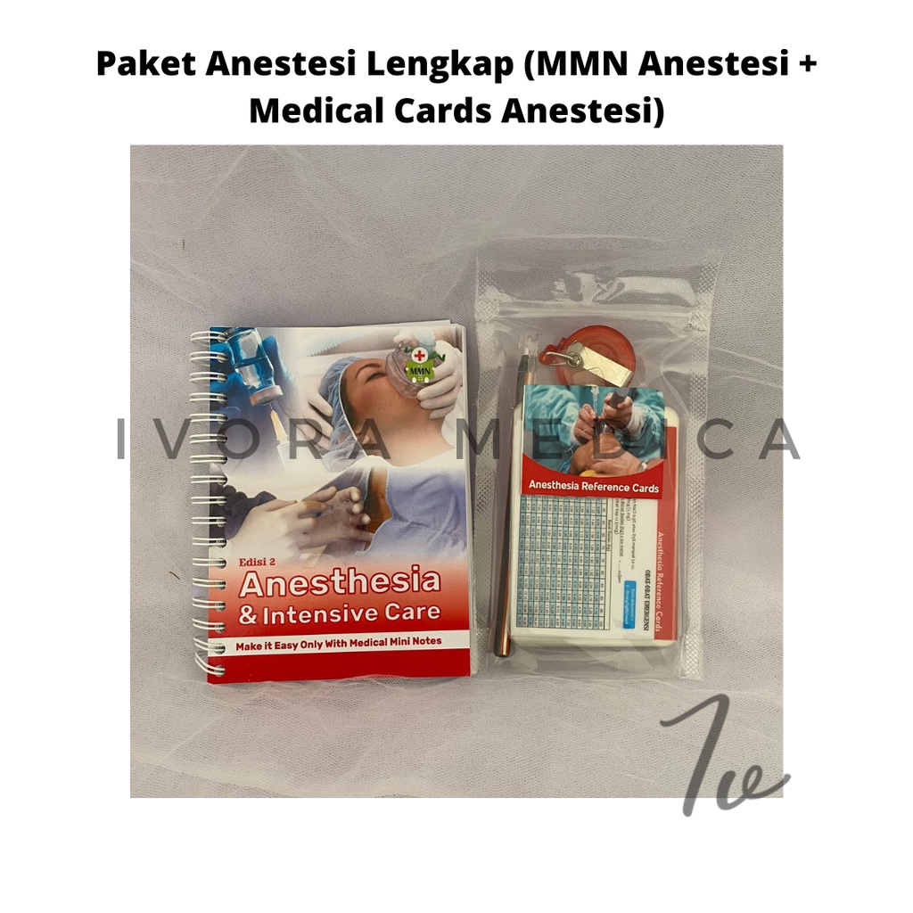 Mmn | Complete Anesthetic Package (MMN Anesthetic + Medical Cards ...