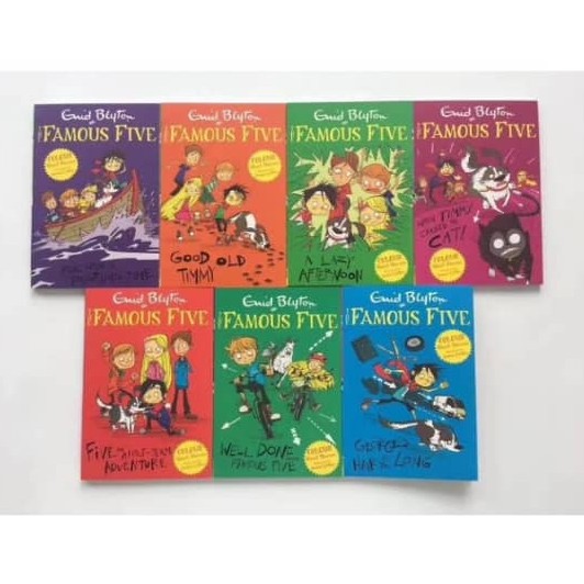Famous Five Short Stories Collection by Enid Blyton | Shopee Malaysia