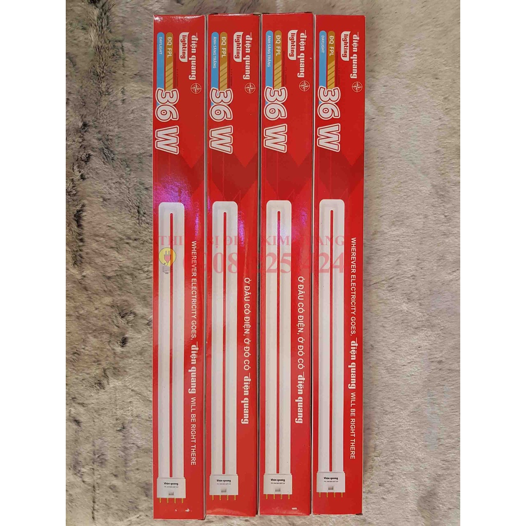 Doublewing Dien Quang FPL 36W light bulb/Doublewing Dien Quang U-shaped glass light bulb 36W ...