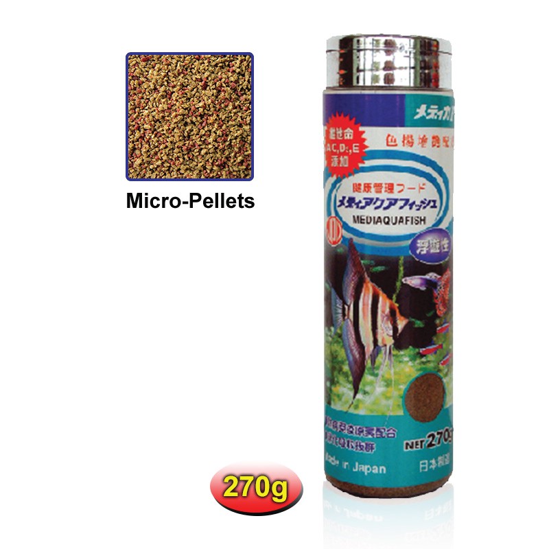 MEDIAQUA FISH Floating Micro Pellets (150g) | Shopee Malaysia
