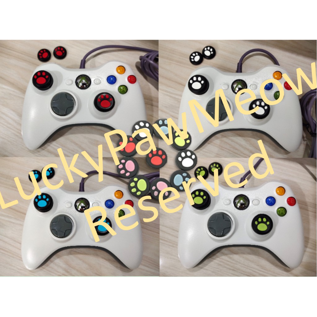 CAT PAW CLAW THUMBSTICK JOSTICK COVER 1 pairs for PS3 !! PS4 !! PS5 ...