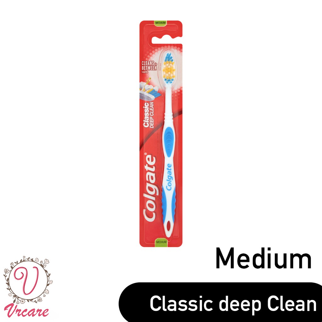 Colgate Classic Clean Toothbrush 1s (Medium) | Shopee Malaysia