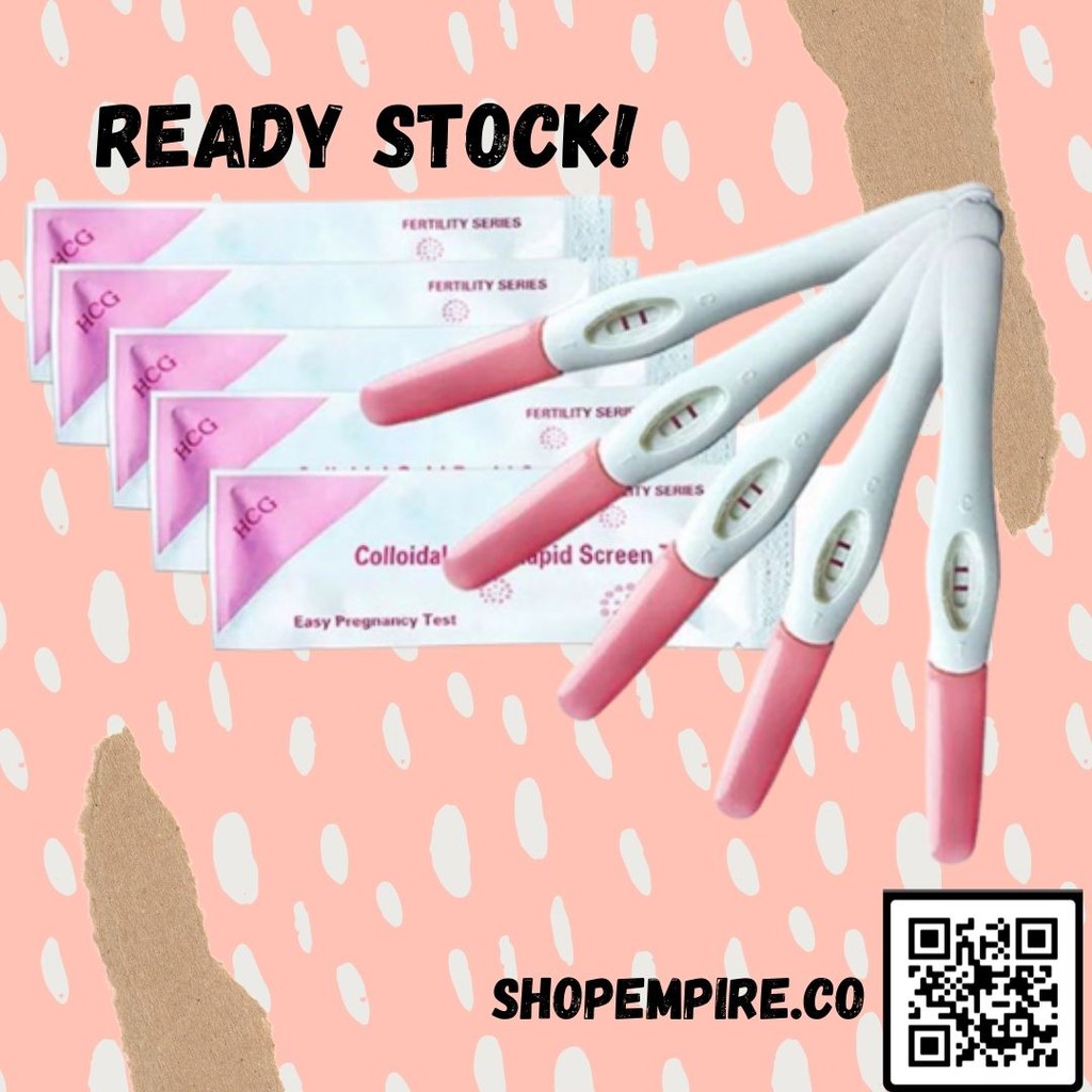 READY STOCK! HCG Rapid Screen Test Mother Pregnancy Test Pen (3PCS/SET ...