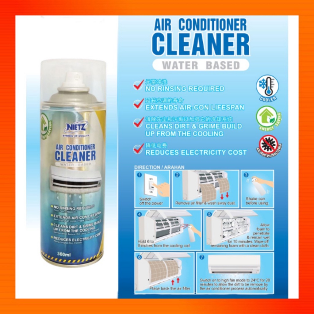NIETZ AIR-COND CLEANER / CONTACT CLEANER / DEGREASER / GREASE ...