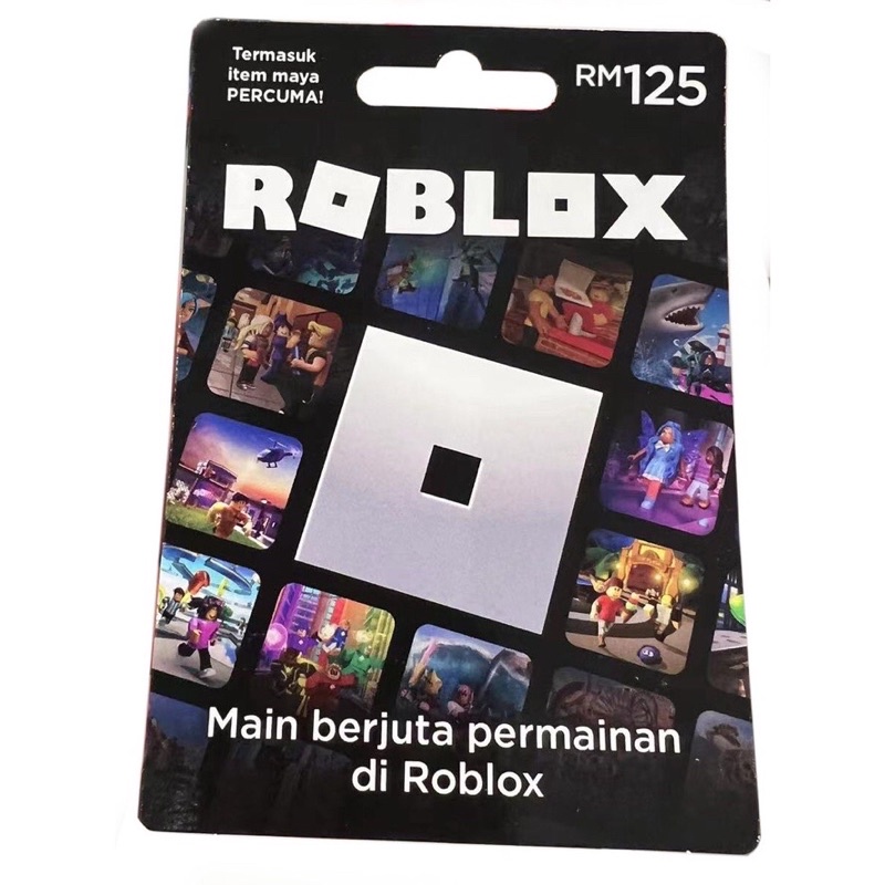 [READY STOCK🇲🇾] ROBLOX Reload Card Roblox Gift Card RM50 RM125 Robux ...