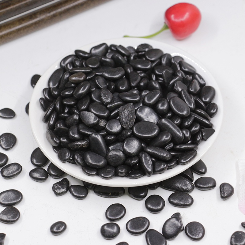 Black / White Loose Pebble, Pebble Wash Stone 1 kg - suitable for ...