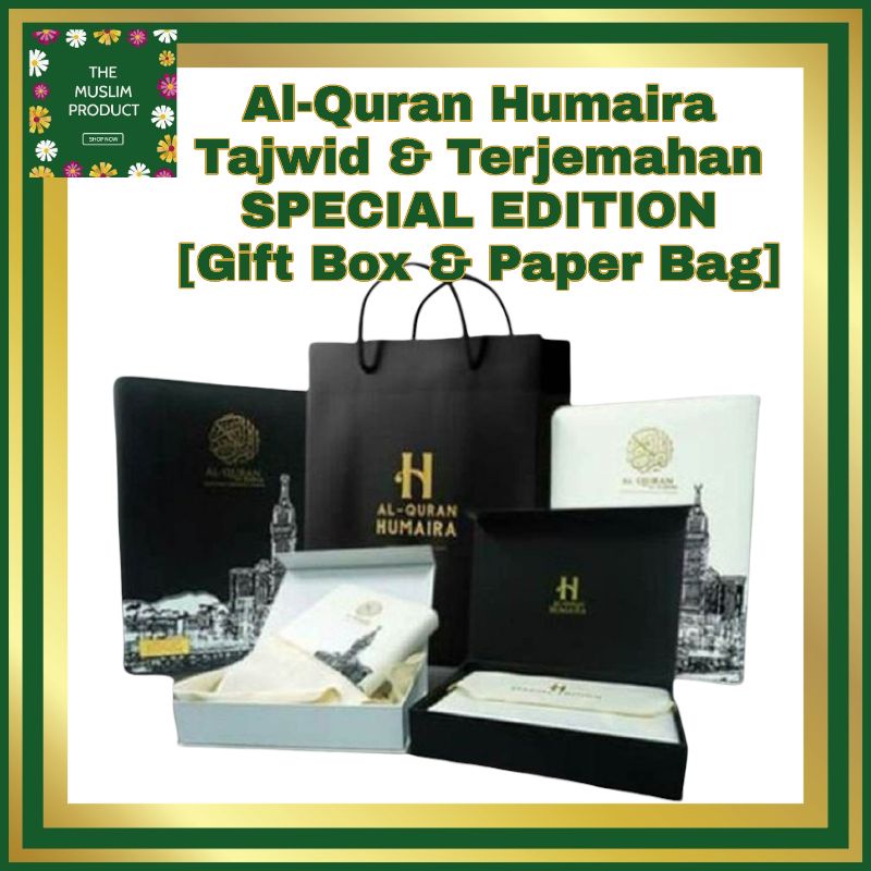 Al-Quran Humaira Tajwid & Terjemahan SPECIAL EDITION [Gift Box & Paper ...