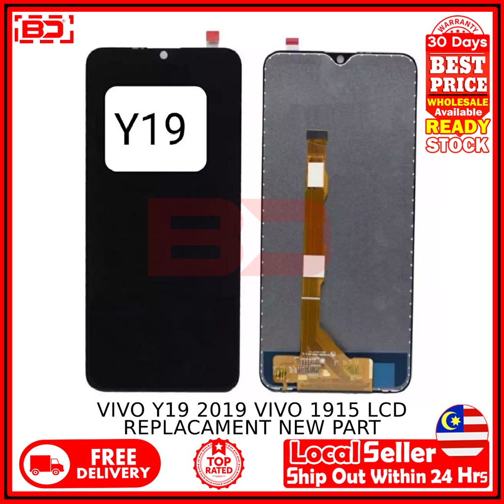 ORIGINAL VIVO Y19 2019 Y5s VIVO 1915 LCD WITH TOUCH SCREEN DIGITIZER ...