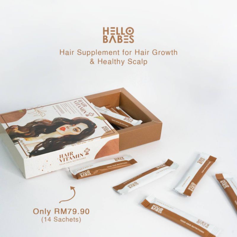 HELLO BABES HAIR TONIC NEW FORMULA SHAMPOO CONDITIONER VITAMIN HQ ...