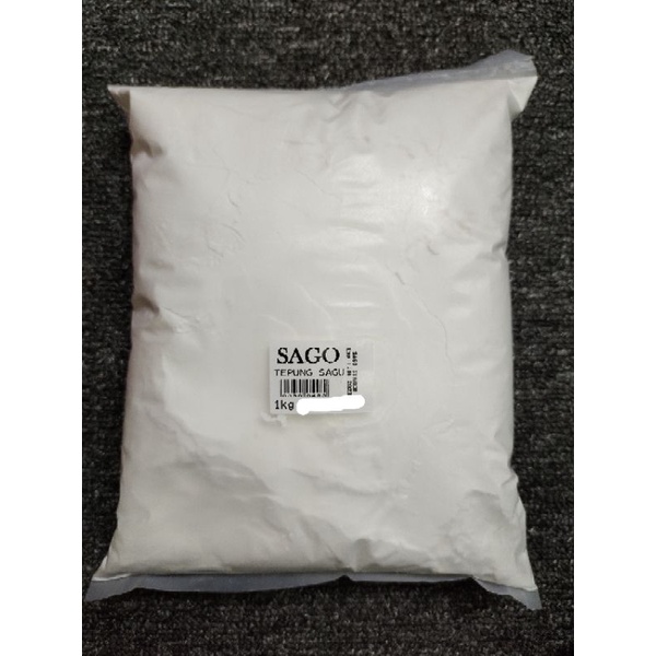Sago Flour l Tepung Sagu 1kg l Original Malaysia l Ready Stok | Shopee ...