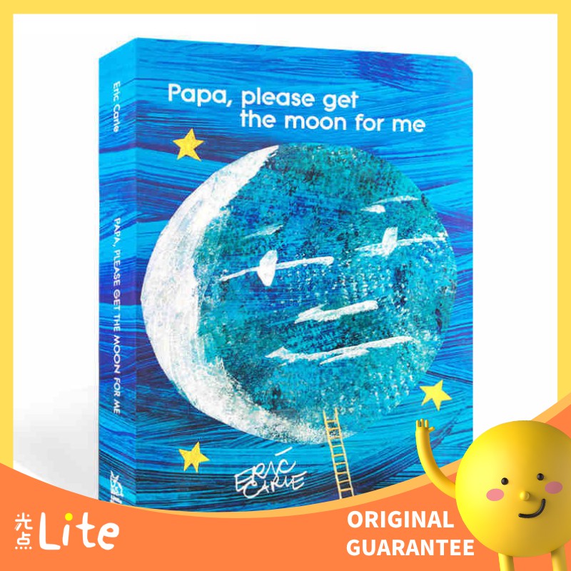 Papa, please get the moon for me by Eric Carle (Board Book) | Shopee ...