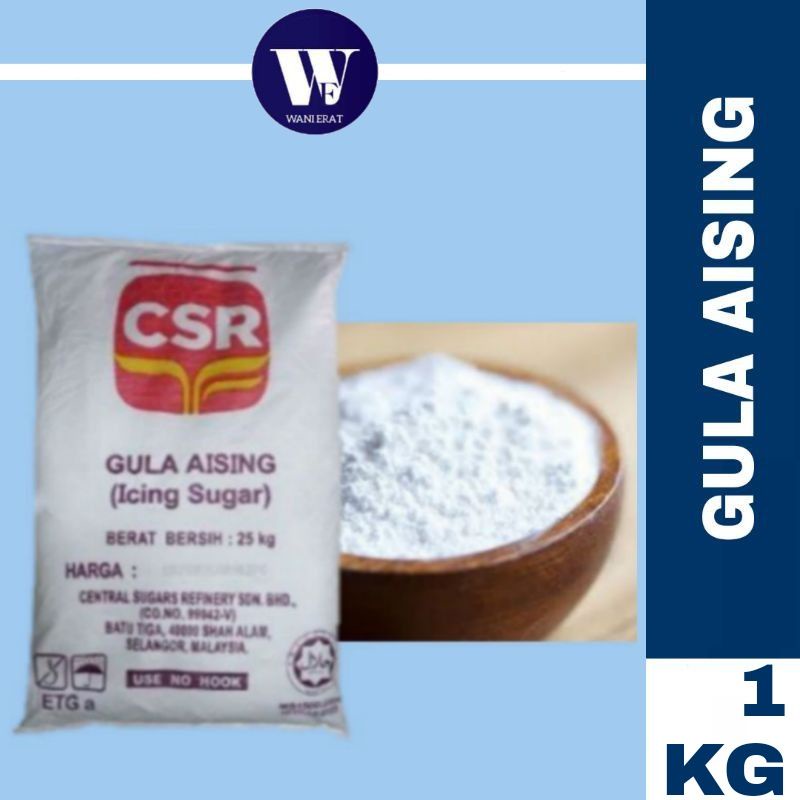 [1KG] GULA AISING | ICING SUGAR | GULA ICING | Shopee Malaysia