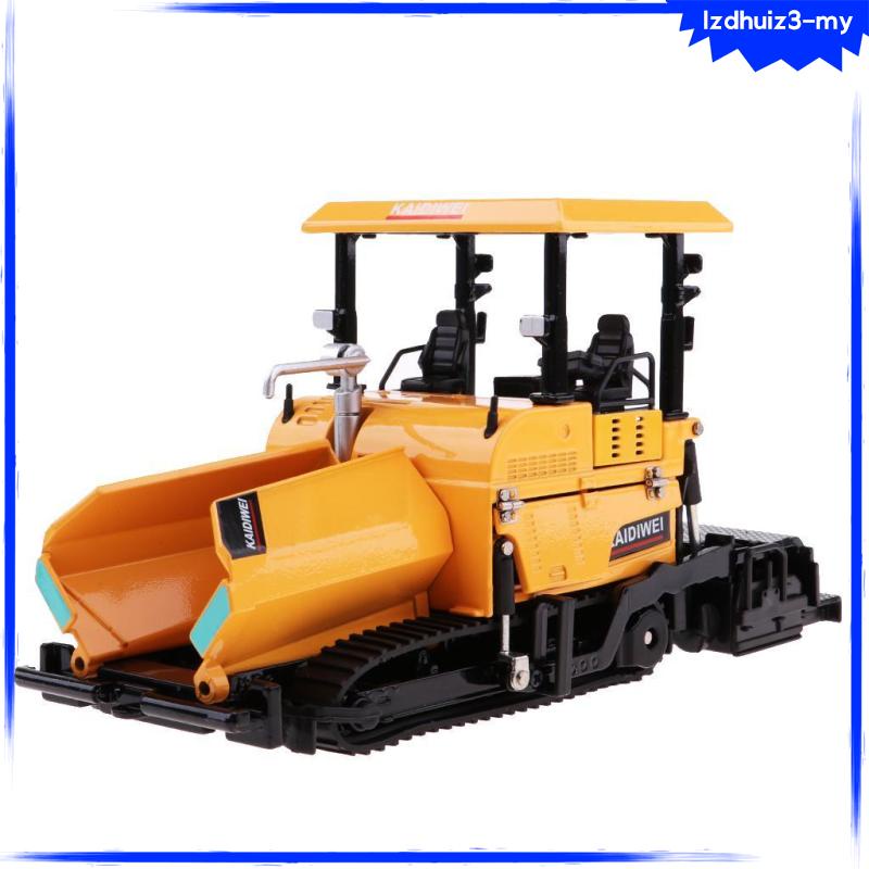 1/40 Scale Diecast Tracked Paver Car Road Construction Engineering ...