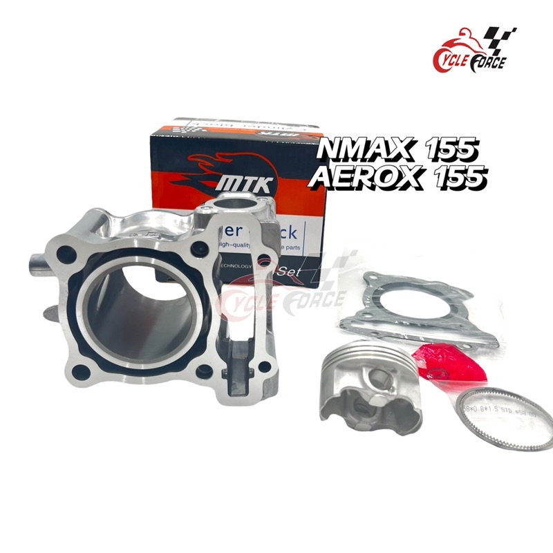 cylinder block set Nmax or aerox same standard size 58mm mtk racing ...