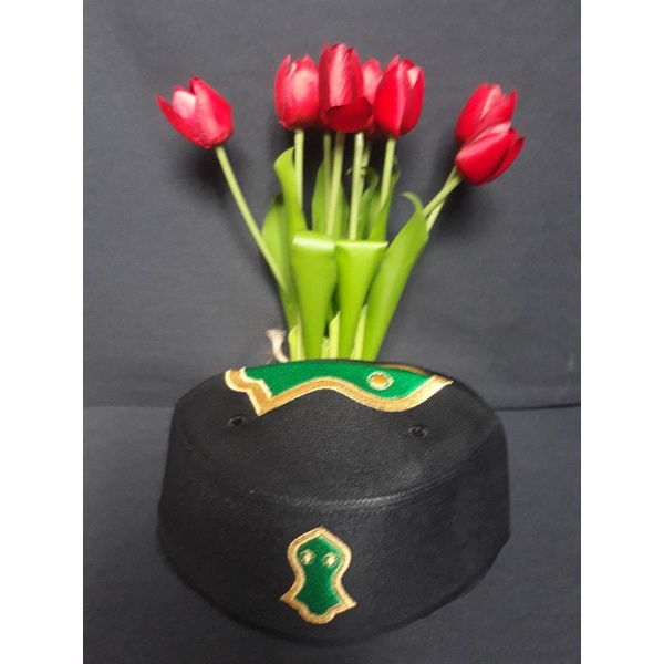 HOT ITEM KOPIAH LOGO CAPAL NABI HITAM & PUTIH ( New Design ) | Shopee ...
