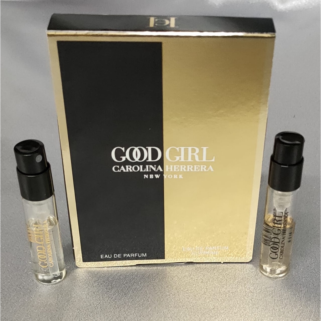 2PCS IN 1SET VIALS CH GOOD GIRL EDP AND CH GOOD GIRL SUPREME EDP ...