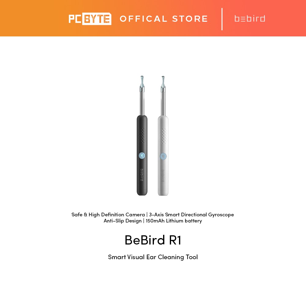 Bebird R1 - Smart Visual Ear Cleaner [Black/White] [International ...