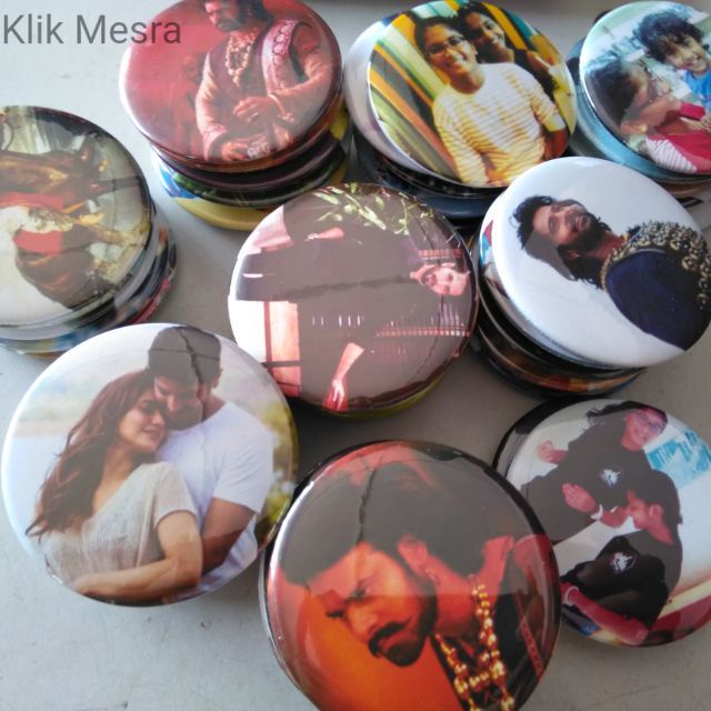 💥Promo💥Personal Picture Custom Made Button Badge 58mm | Shopee Malaysia
