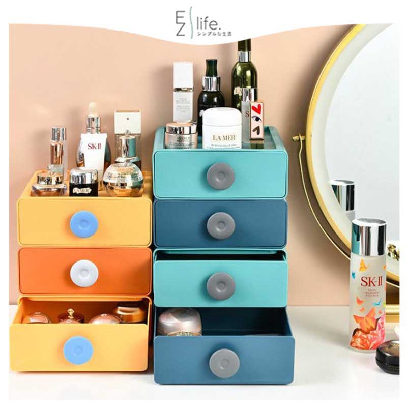 P- Japanese Style Drawer Storage Box Stackable Desk Organizer ...