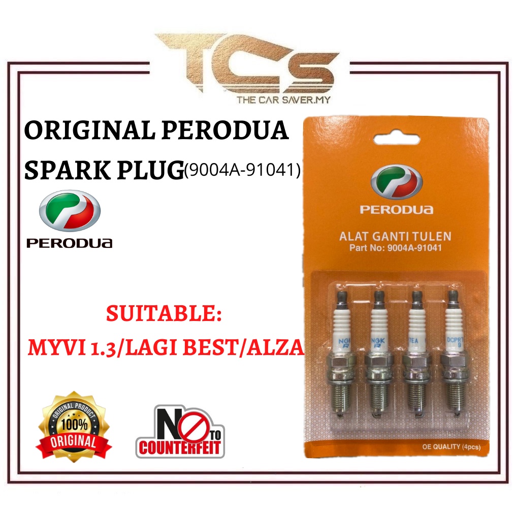 Perodua Genuine Spark Plug for Alza / Myvi 1.3 / Myvi 1.5 (9004A-91041 ...