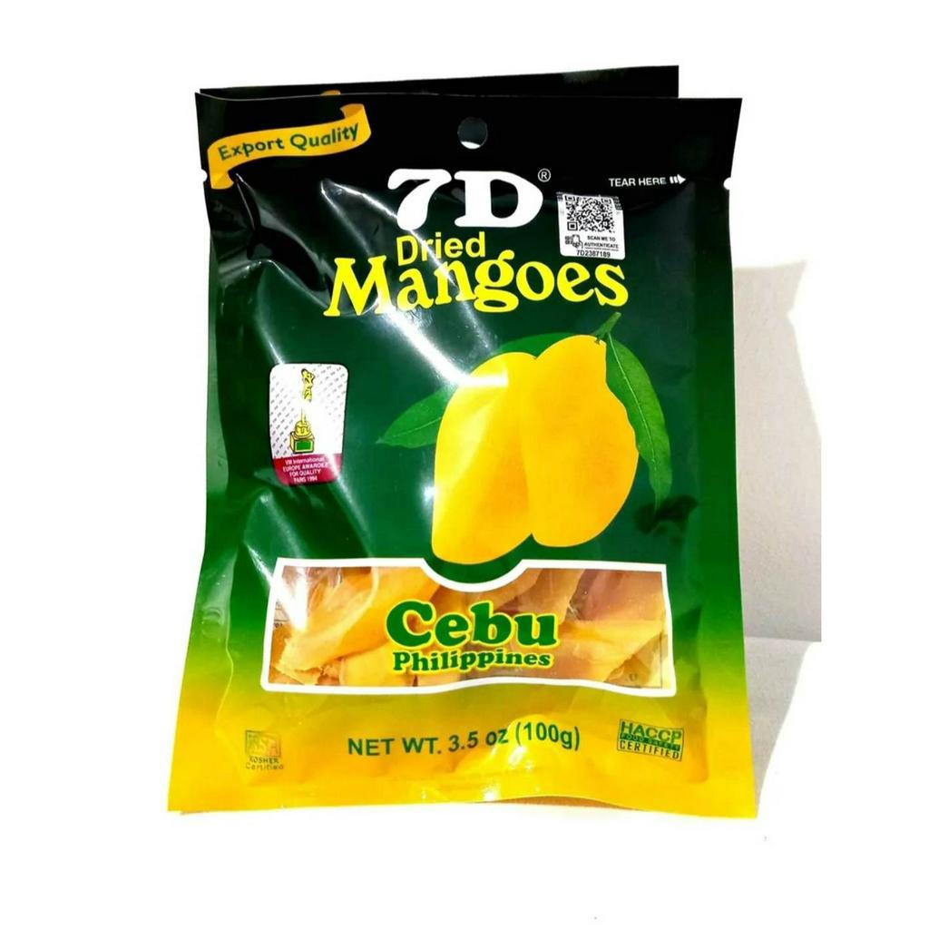 Cebu's Best 7D Dried Mangoes 200 grams/100 grams/80 grams per pack ...