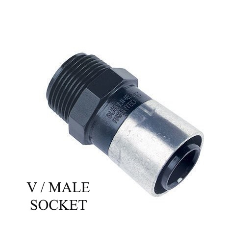 [ 1 UNIT ] BUTELINE PT socket elbow tee V female male FITTING Fitting ...