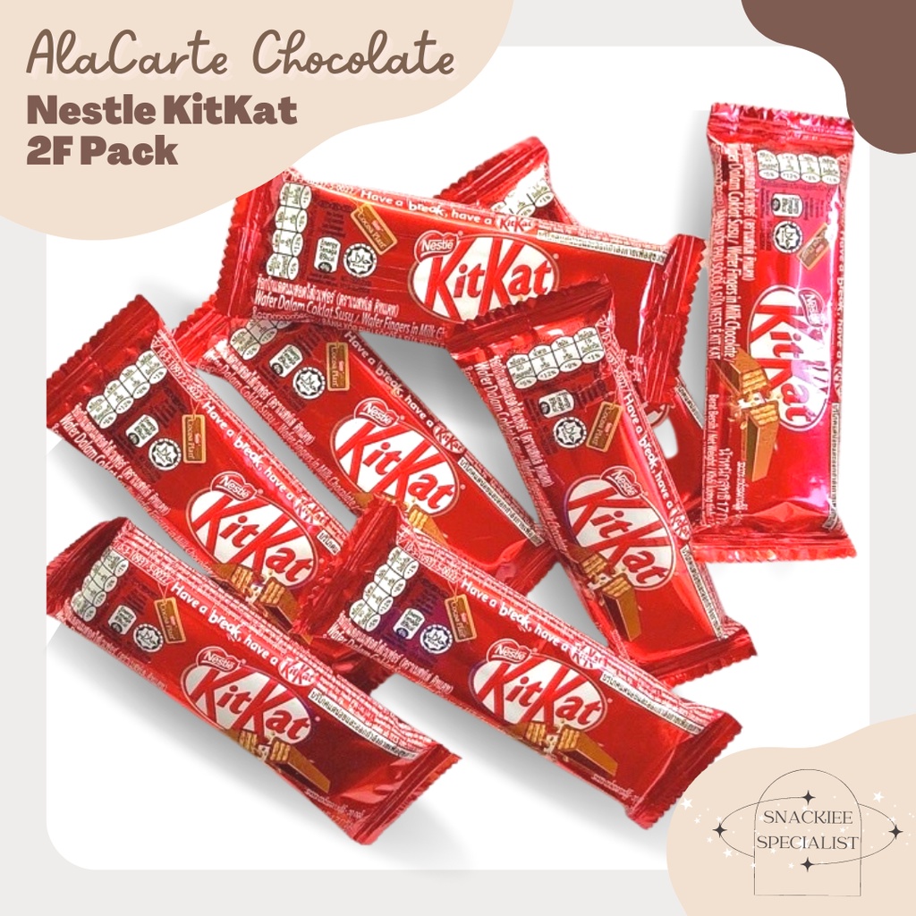 🌟Chocolate Item🌟 Nestle Kitkat 2F Wafer Fingers in Milk Chocolate 17g ...