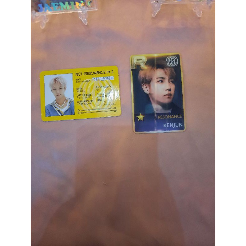 Renjun id card+lenti fanmade | Shopee Malaysia