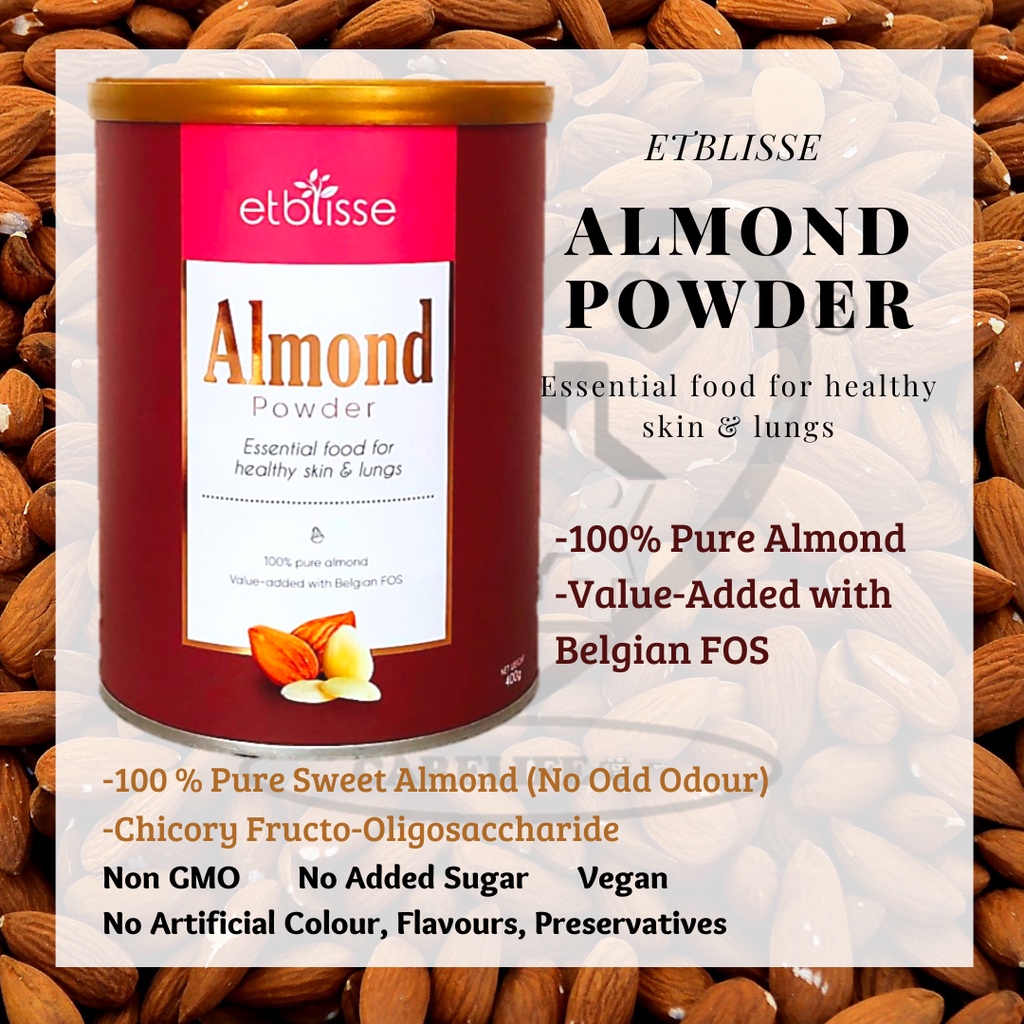(Etblisse) Almond Powder 400g 杏仁粉 | Shopee Malaysia