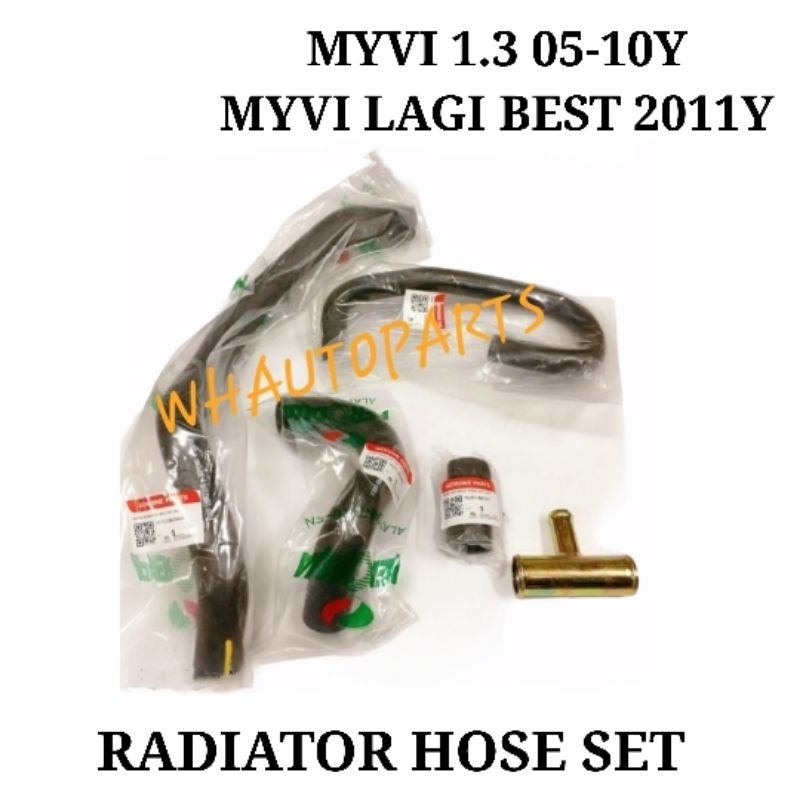 RADIATOR HOSE (SET) ORIGINAL PERODUA PARTS PERODUA MYVI 1.3 ,MYVI ...