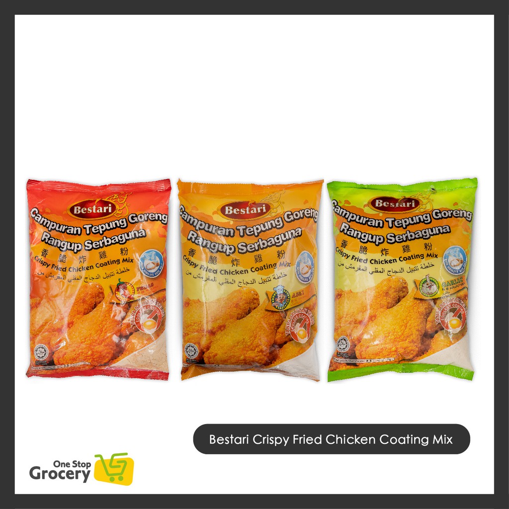 Bestari Crispy Fried Chicken Coating Mix (Tepung Goreng Ranggup ...