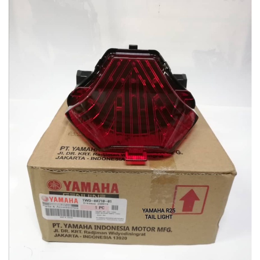 YAMAHA R25 TAIL LIGHT UNIT ASSY ORIGINAL YAMAHA | Shopee Malaysia