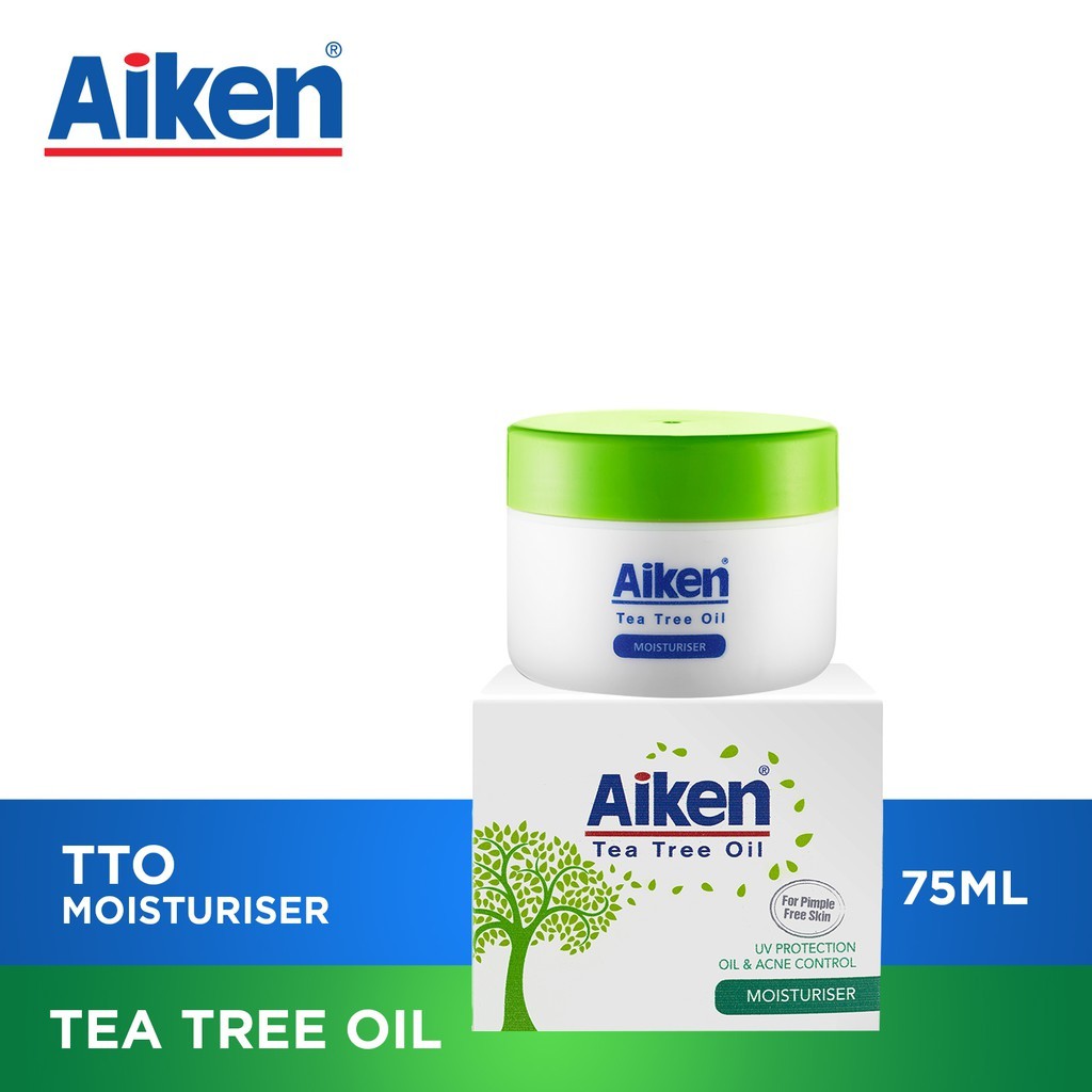 Aiken Tea Tree Oil Facial Skincare (Cleanser/Toner/Moisturizer/Pimple ...
