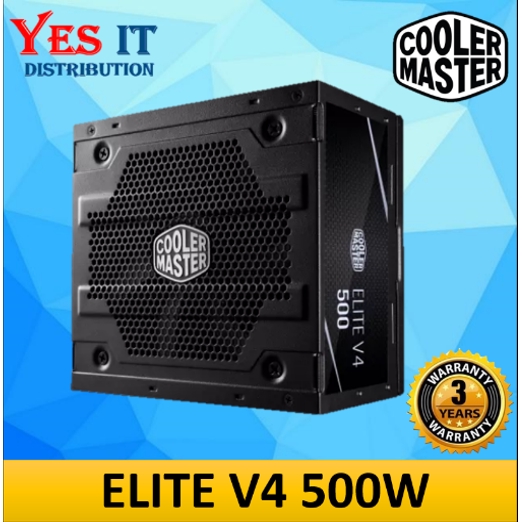 Cooler Master Elite V4 500W 230V Power Supply (MPE-5001-ACABN-UK ...