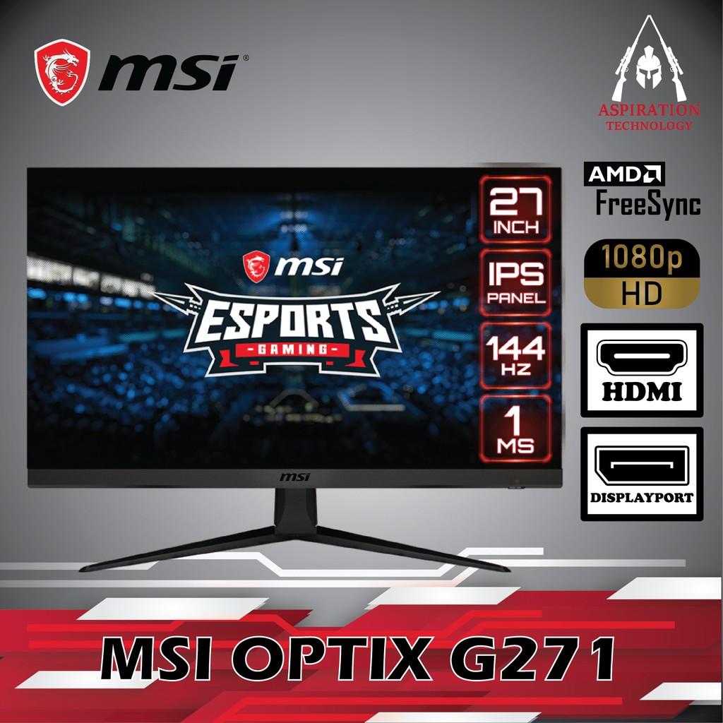 MSI OPTIX G271 MONITOR | Shopee Malaysia