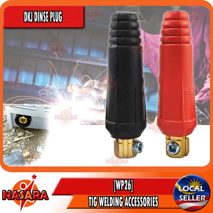 NASARA ~ 1PCS TIG MIG WELDING MACHINE QUICK FITTING CABLE CONNECTOR ...
