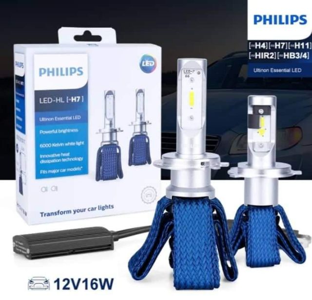 On Hand Philips LED-HL (H4) 6000 Kelvin | Shopee Malaysia
