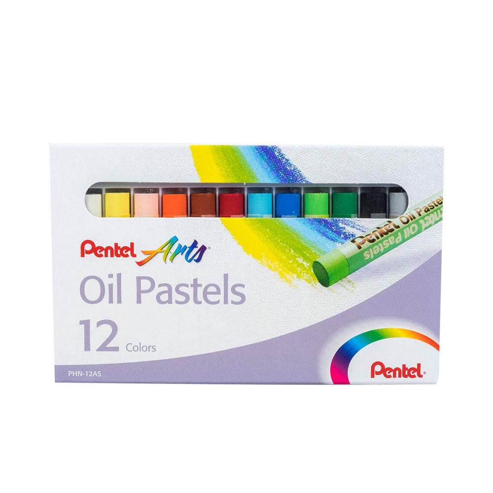 Pentel Arts Oil Pastels Colour (Set of 12 / 16 / 25 / 36/50 Pastel ...