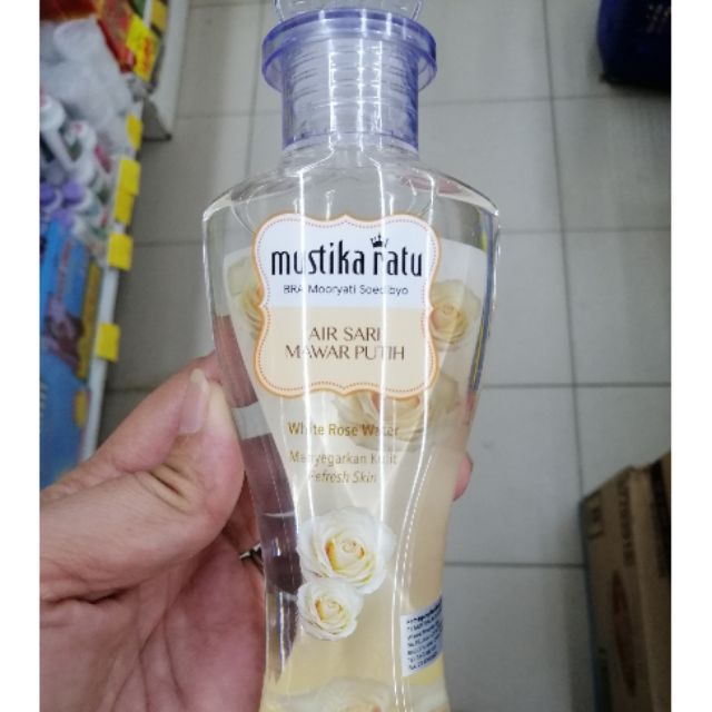 🌹AIR SARI MAWAR PUTIH 💯MUSTIKA RATU | Shopee Malaysia