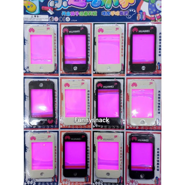 12pcs Mainan IPhone Huawei Toy Draw Card *NEW* | Shopee Malaysia