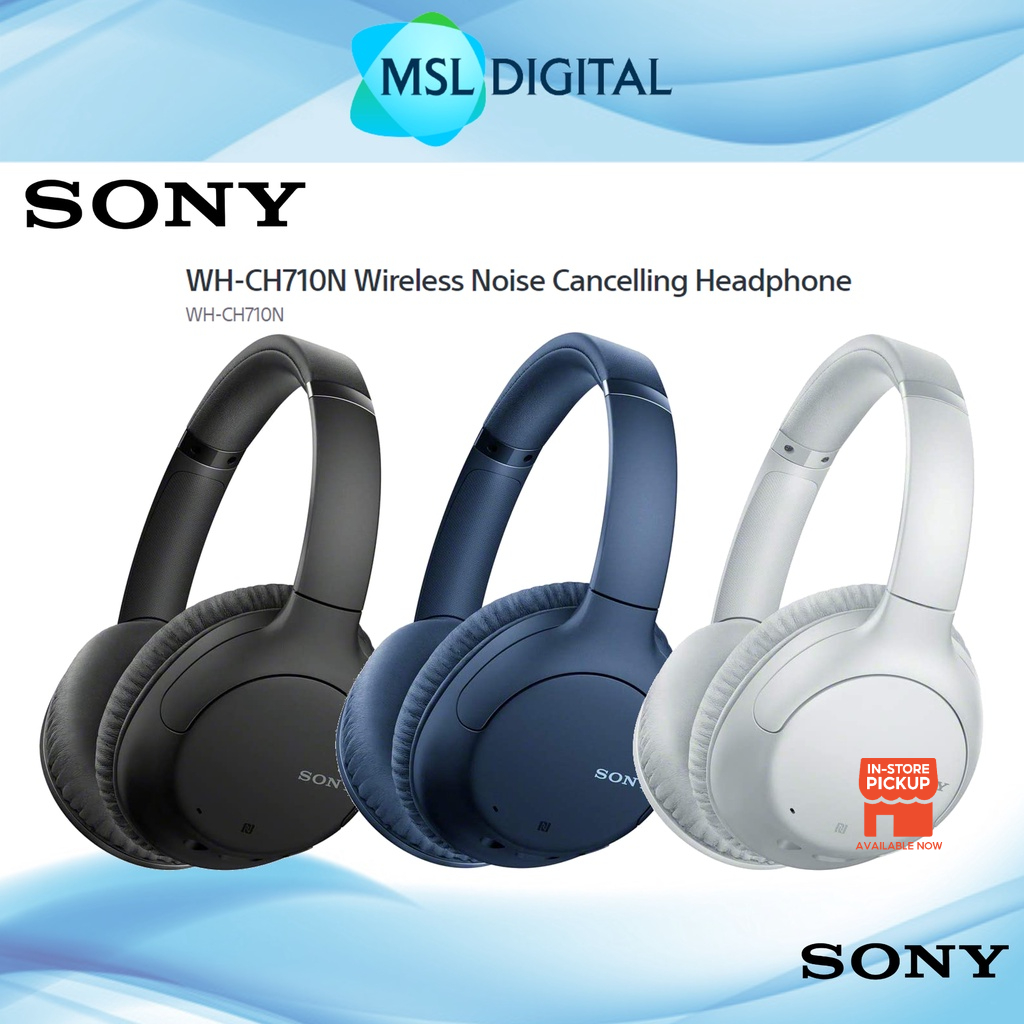 Sony WH-CH710N / CH710N Bluetooth Wireless Over-Ear Headphones with ...