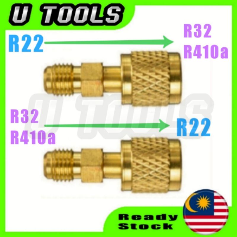 Adapter R410a R32 R22 Adapter R22 R410a R32 Manifold Gauge Charging Hose R410a R22 R134a R32 Gas ...