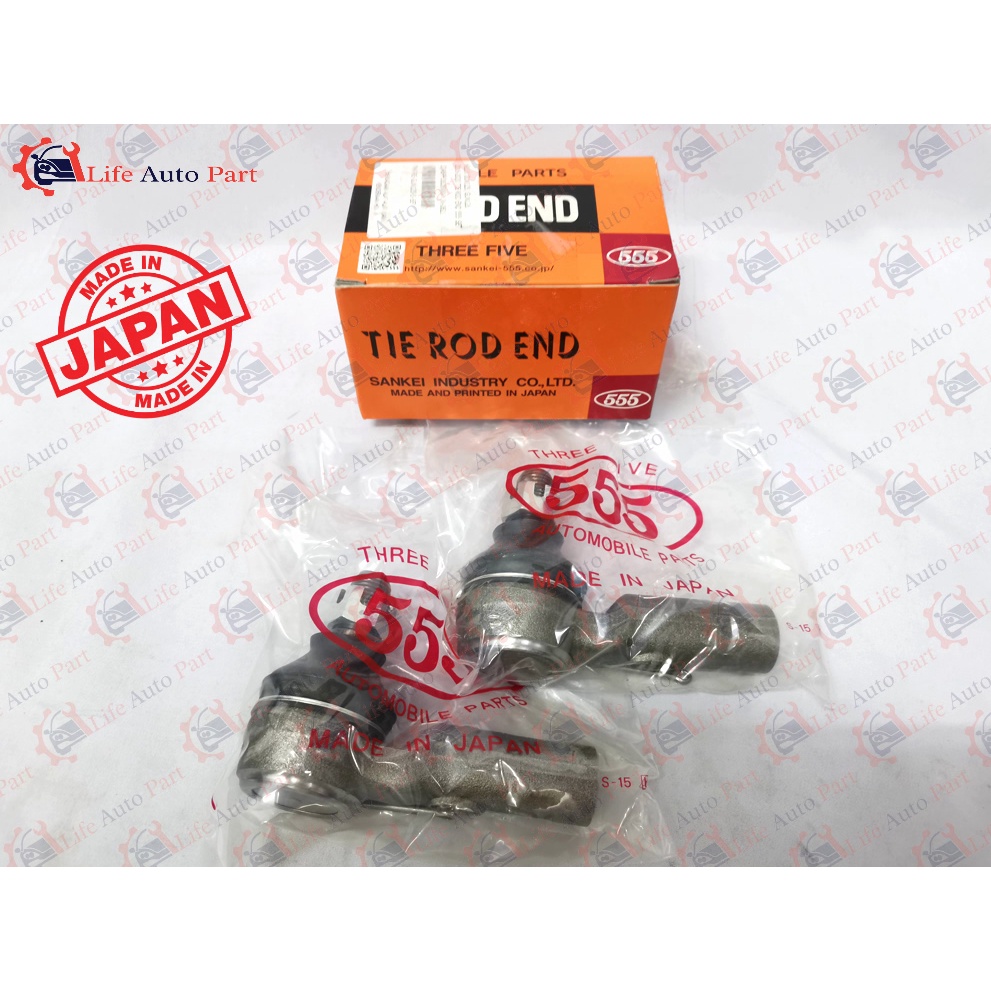 TOYOTA HILUX REVO GUN125 GUN126 TIE ROD END RACK END 555 JAPAN MADE ...