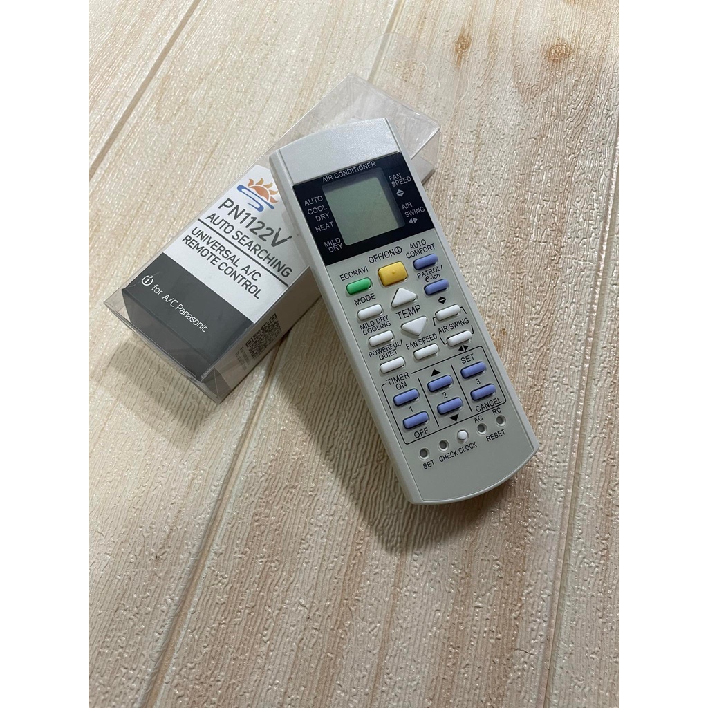 Bateri Percuma 】Panasonic Penyaman Udara Alat Kawalan Aircond Remote ...