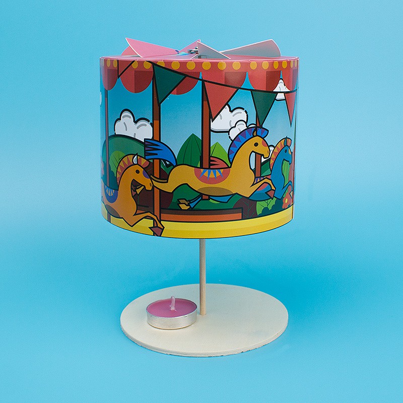 STEM/STEAM-/走马灯 DIY Small Desk Lamp DIY Revolving Lantern Model ...