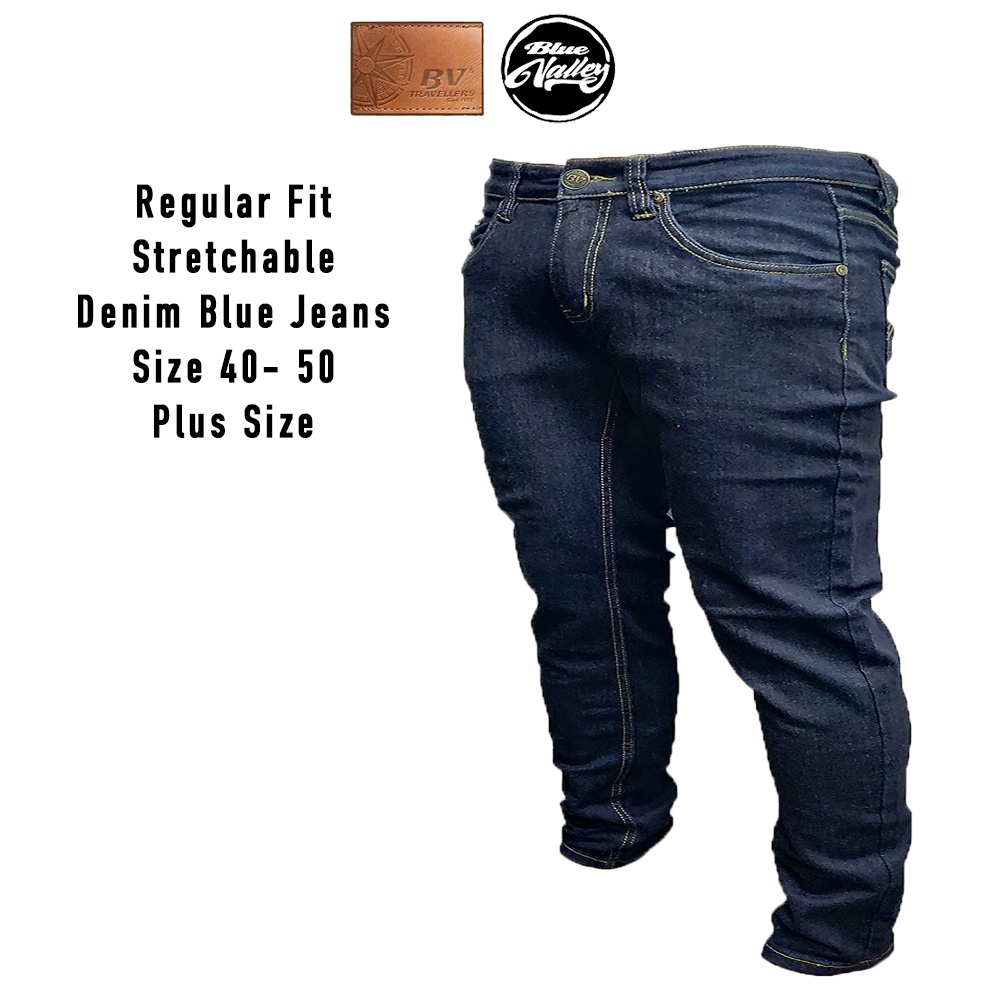BV Travellers B15 Men's Stretchable Regular Fit Big Size Jeans Denim ...