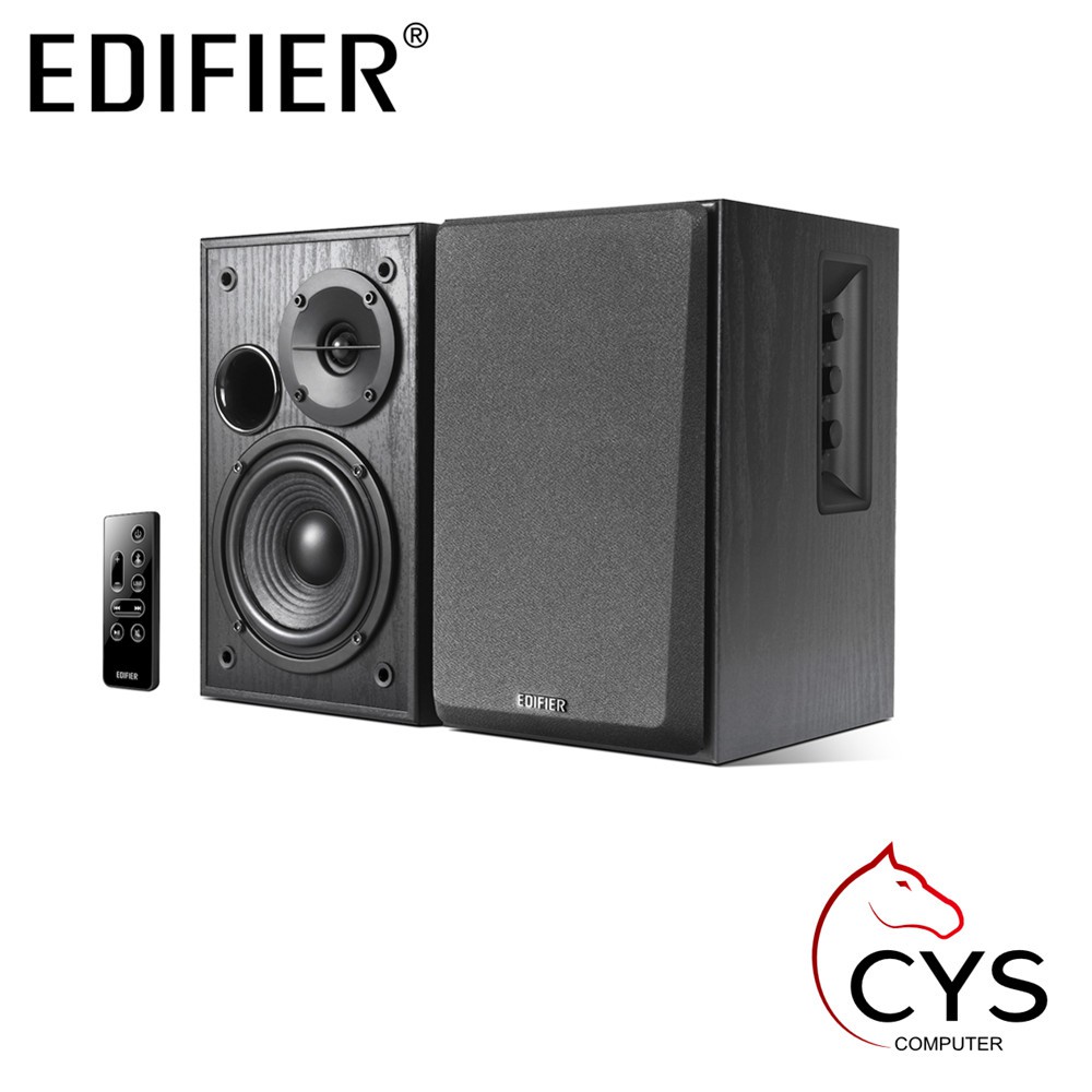 EDIFIER R1580MB 2.0 BLUETOOTH PERFORMANCE ACTIVE BOOKSHELF SPEAKER ...