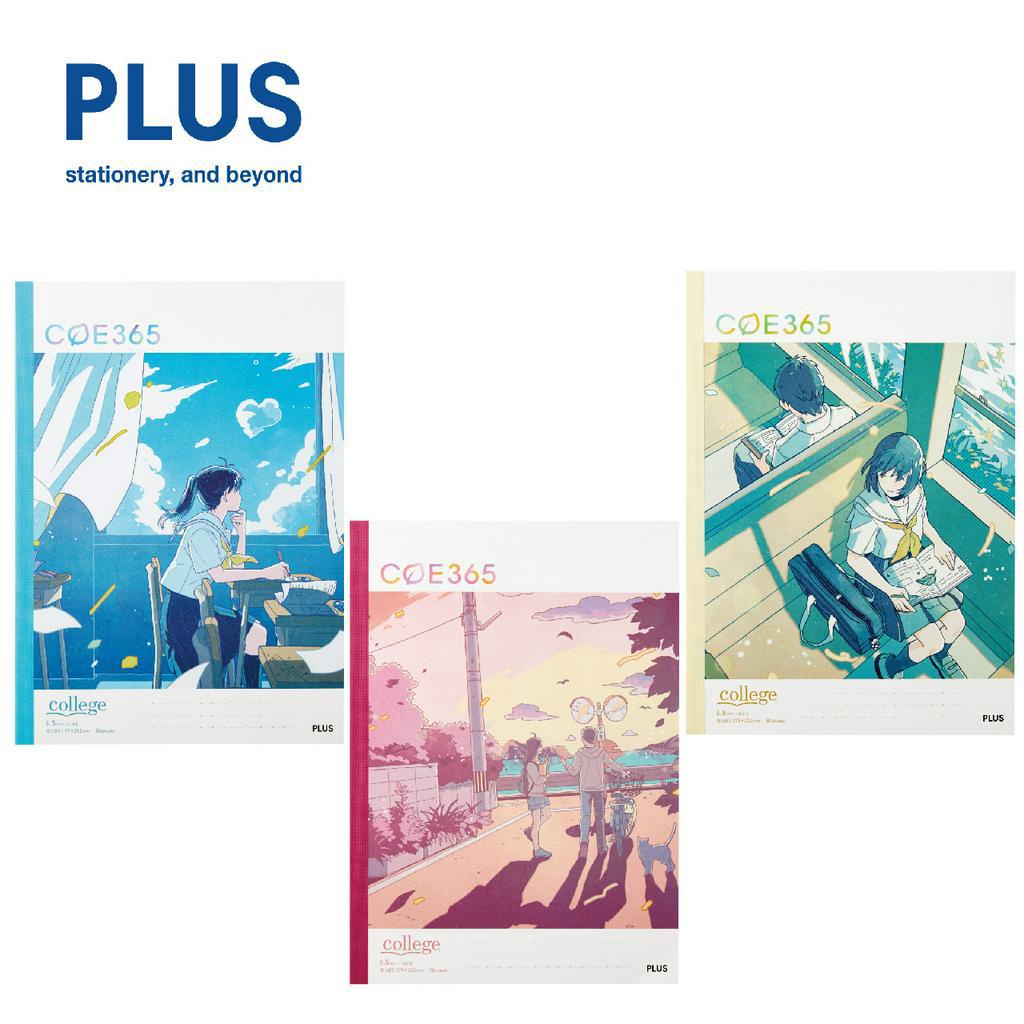 PLUS COE 365 x College Semi-B5 Notebook Dot Ruled Line | Shopee Malaysia