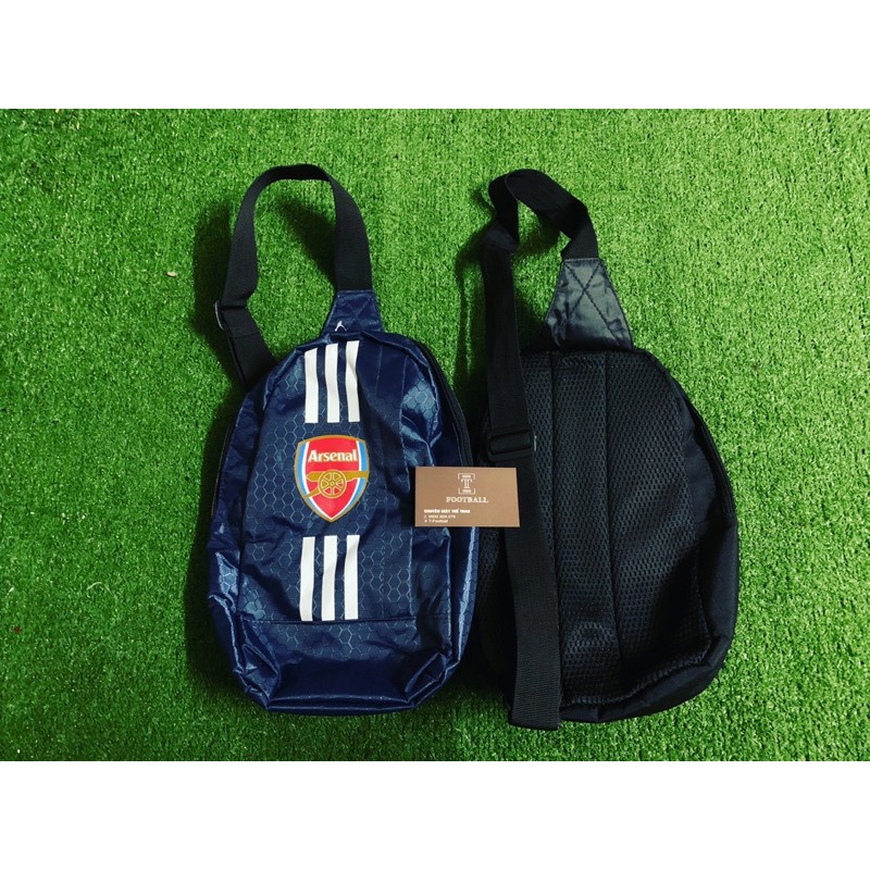 Arsenal CHARCOAL GREEN crossbody bag with 2 compartments (crossbody ...