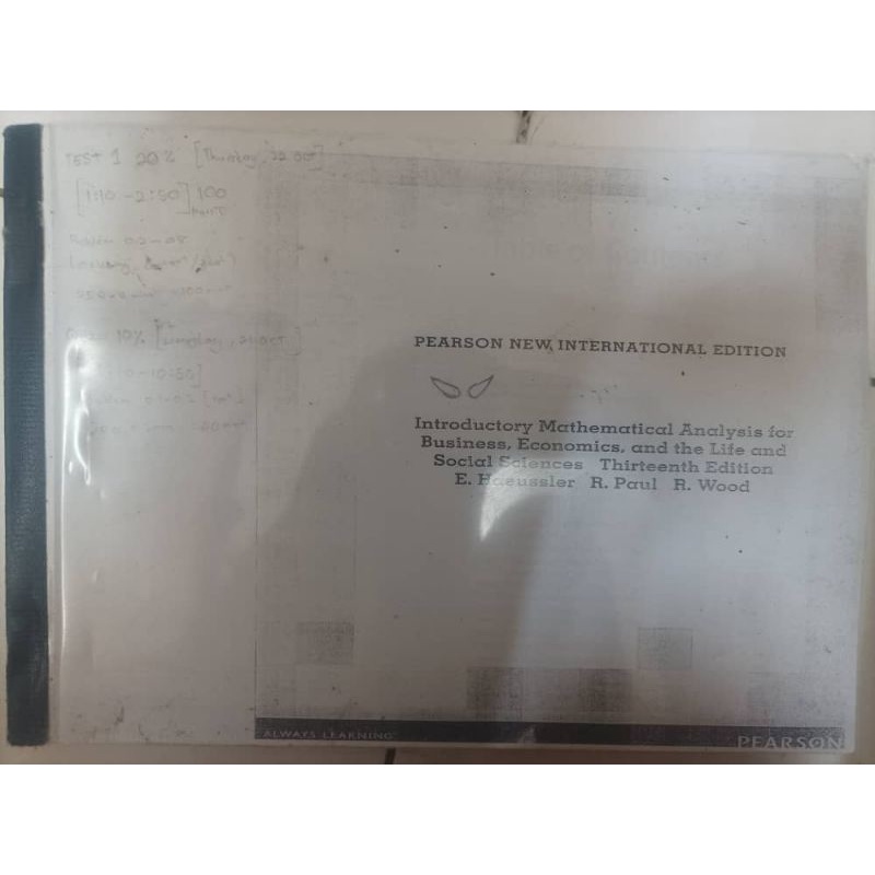 Business Mathematics (fotostat) | Shopee Malaysia